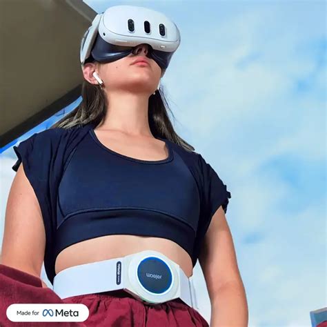 Woojer Made For Meta High Fidelity Haptic Body Strap 3 For Vr Games