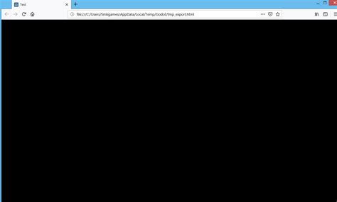 Webgl D Export Is Black Issue Godotengine Godot GitHub