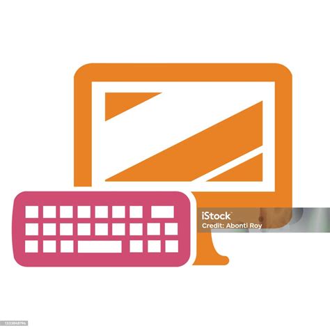 Pc 데스크톱 컴퓨터 아이콘 0명에 대한 스톡 벡터 아트 및 기타 이미지 0명 공란 디자인 Istock