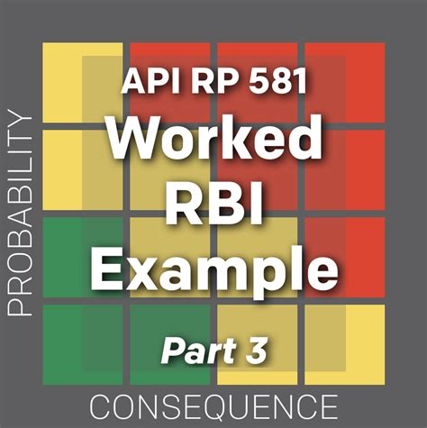 Api Rp 581 Risk Based Inspection Technology Example Part 3