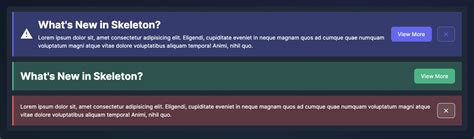 minor design refresh for alerts component · issue 141 · skeletonlabs