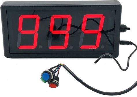 BTBSIGN LED Lap Counter Up Down Digital Counter With Buttons And Remote Inch High Amazon Co