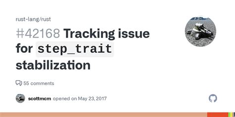 Tracking Issue For `steptrait` Stabilization · Issue 42168 · Rust