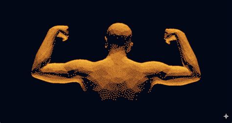 진정한 승자로 공중에 두 손을 들고 챔피언 승리와 자유 강한 남자가 손을 들고 스포츠 기호 리더십 또는 운동 보디 빌딩 개념 벡터 그림입니다 사람들에 대한 스톡 벡터 아트