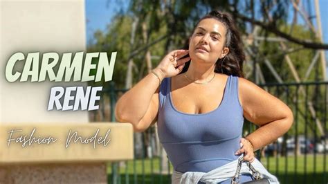 Carmen Rene 🇺🇸 Fashion Model Lifestyle Social Media Influencer