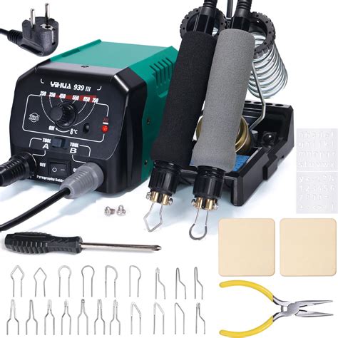 Yihua 939 Iii Kit Doutils De Pyrogravure Station De Pyrogravure Bois