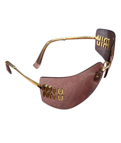 Miu Miu Металлические солнцезащитные очки для женщин купить в интернет магазине с доставкой