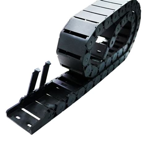Cable Chains Bridge Type Non Opening Plastic Towline L 1m For Cnc