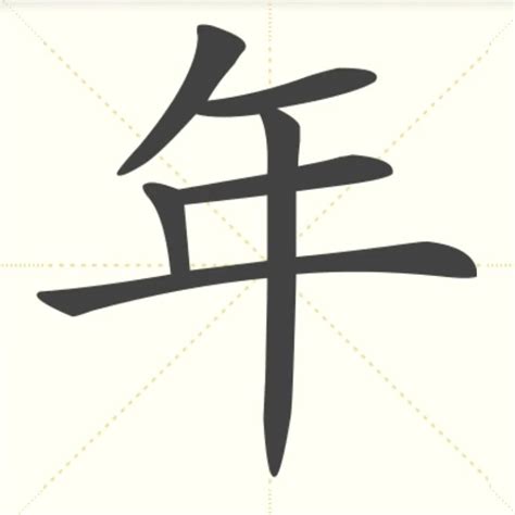 年” 的汉字解析 豆豆龙中文网