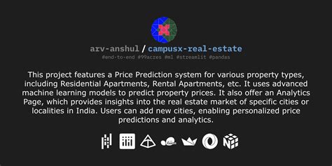 Github Arv Anshul Campusx Real Estate Real Estate Project From Campusx Dsmp Course