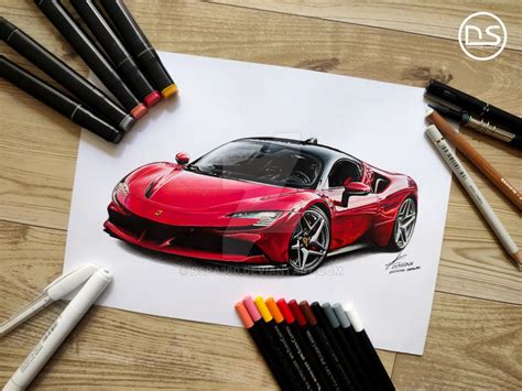 Ferrari Sf90 By Dspa360 On Deviantart