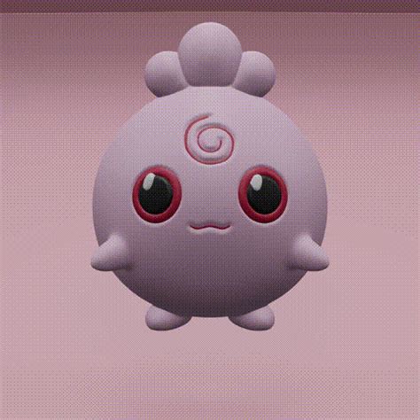 Archivo Stl Pokemon Nº 174 Igglybuff 🐉・diseño Para Descargar Y Imprimir