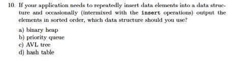 Solved 6 The Worst Case Height Of A Binary Search Tree Is Chegg Com