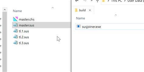GitHub inonote susjoiner susファイルを合成するツール