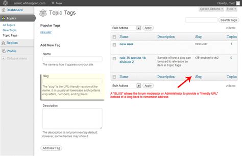 How To Create Topic Tags In Bbpress Web Hosting Hub