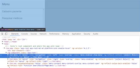 Javascript Cant Swipe Open Ionic Ion Menu With Protractor Software