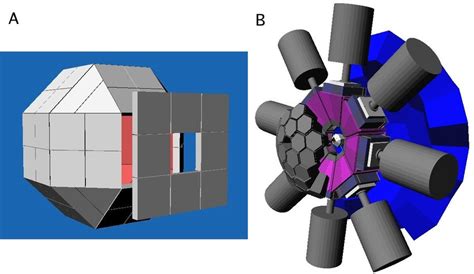 geant4 models of detectors diamant charged particle detector a and