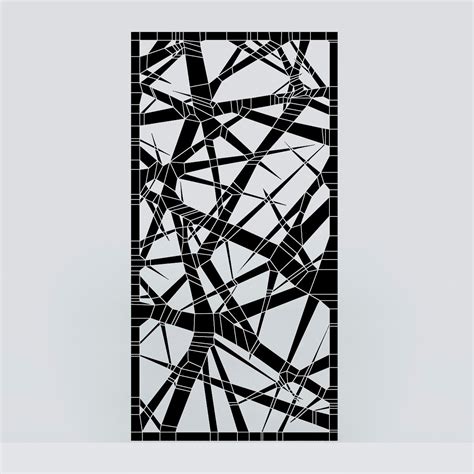 Low Poly Cnc Panel Lines Sharp Lattice 3d Model 7 Dae Fbx Unknown Max Obj Free3d