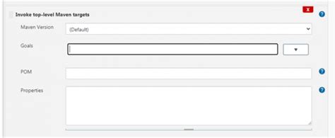 Maven Error In Jenkins The Goal You Specified Requires A Project To