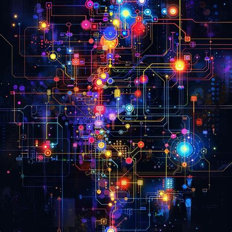 Intricate Flowchart Of A Quantum Algorithm Premium Ai Generated Image
