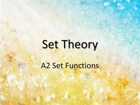 Ppt Set Theory Powerpoint Presentation Free Download Id3913292