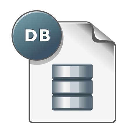 Db File Format Icon In Color Extension Database Queries 38042505 Vector Art At Vecteezy
