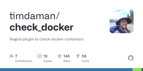 github timdaman check docker nagios plugin to check docker containers