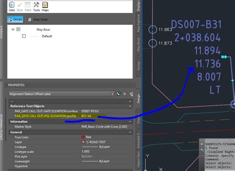 Solved Alignment Station Offset Label Autodesk Community