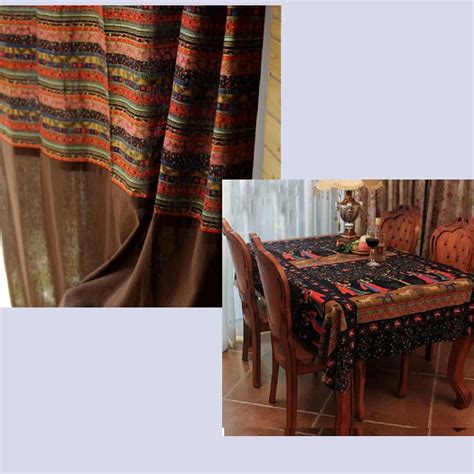 Африканская Хлопковая льняная ткань с этническим принтом ручная работа ткань для шитья диваны