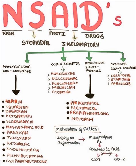 𝗖𝗢𝗠𝗣𝗥𝗘𝗛𝗘𝗡𝗦𝗜𝗩𝗘 𝗚𝗨𝗜𝗗𝗘 𝗧𝗢 𝗡𝗦𝗔𝗜𝗗𝘀 Nsaids Non Steroidal Anti Inflammatory