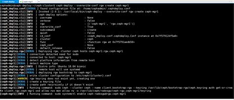 Ceph radosgw的基本使用 PunchLinux 博客园