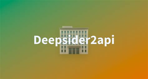 Deepsider2api A Hugging Face Space By Orzcat31