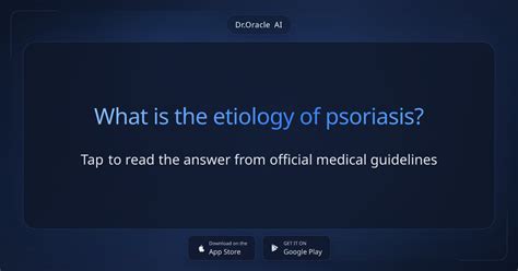What Is The Etiology Of Psoriasis