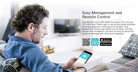 อปกรณขยายสญญาณ TP Link Network RE205 AC750 Wi Fi Range Extender