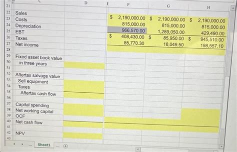 Solved Please I Need All Of The Answers With Their Formula