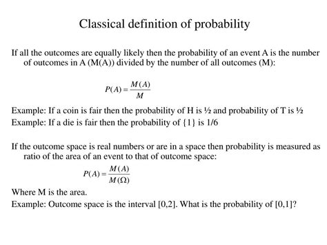 Ppt Short Review Of Probabilistic Concepts Powerpoint Presentation