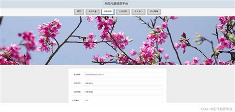 Java失踪儿童信息平台开题源码基于javaweb的走失儿童平台e R图 Csdn博客