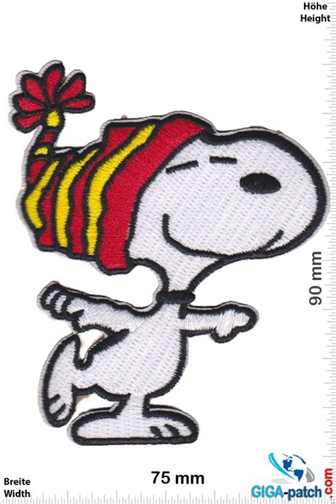 Snoopy -Patch - Aufnäher - Aufnäher Shop / Patch - Shop - größter ...