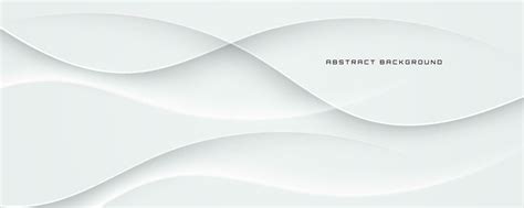 3d White Geometric Abstract Background Overlap Layer On Bright Space