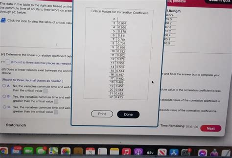 solved the data in the table to the right are based on the