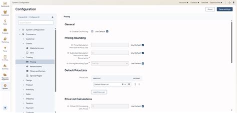 Configure Global Pricing Settings Orocommerce Orocrm And Oroplatform Documentation
