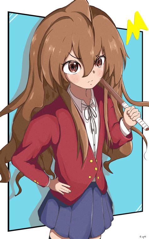 Blushing Taiga Toradora Rawwnime