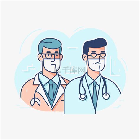 医生医生和护士矢量图标集矢量图 и素材图片免费下载 千库网