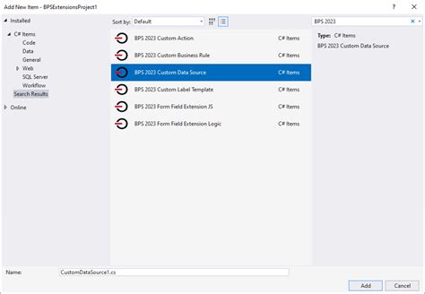 Custom Data Source Webcon Developer Portal
