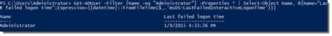 Use Powershell To Get Last Logon Information 4sysops