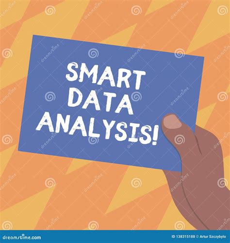 Text Sign Showing Smart Data Analysis Conceptual Photo Collecting And Analyzing Infos To Make