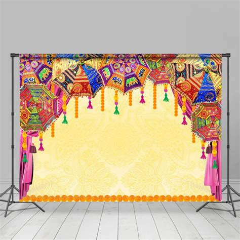 Classical Colorful Dancing Happy Holiday Backdrop Backdrops Easy Backdrops Event Backdrop