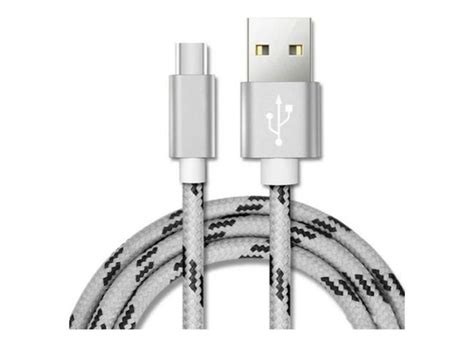 Cabo Usb Tipo Type C A Turbo Refor Ado Grosso Metros Em Promo O No Buscap
