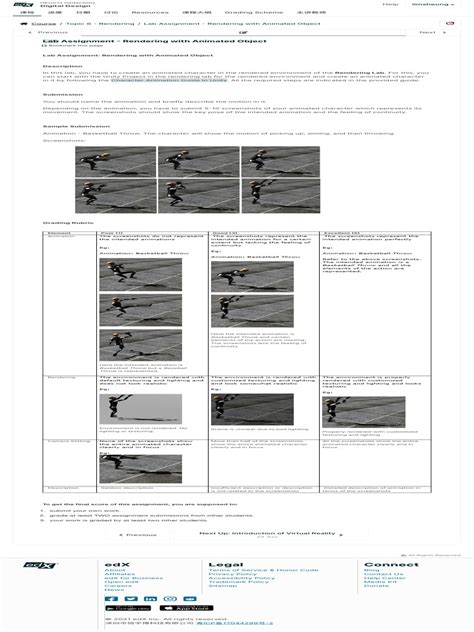 012lab Assignment Rendering With Animated Object Download Free Pdf Animation